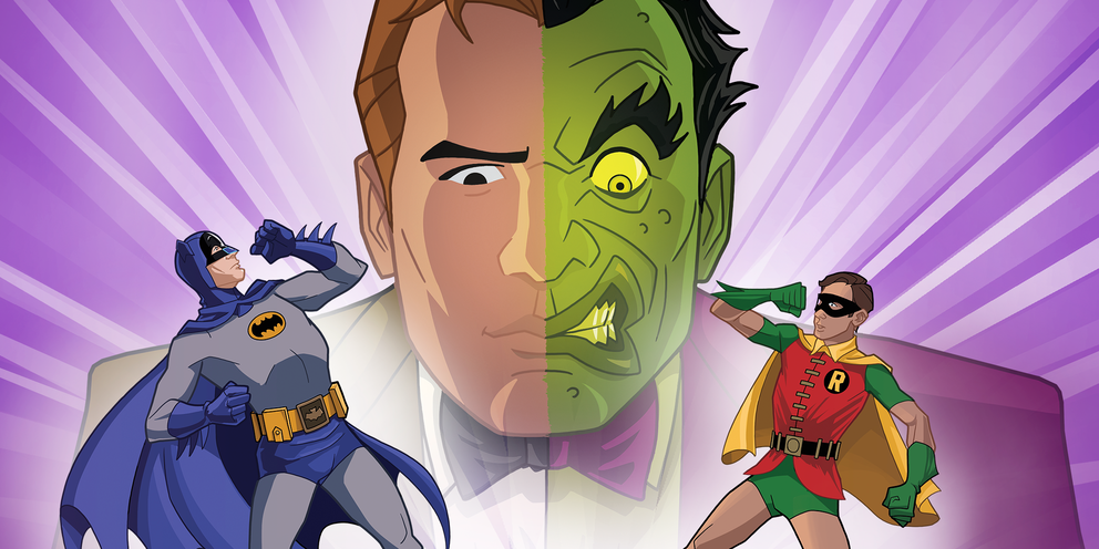 Animated Two Face Wallpaper